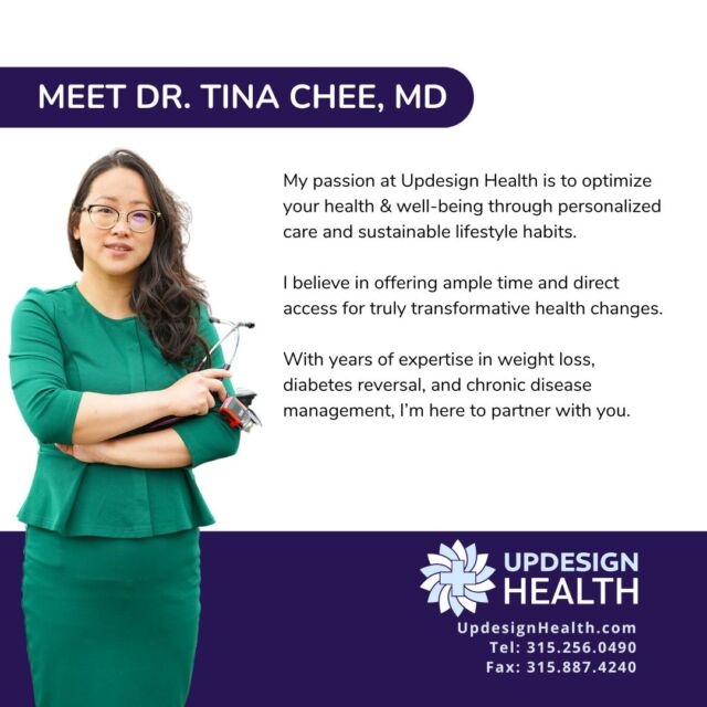 Contact Us - Doctor Tina Chee, MD | Updesign Primary Care | Syracuse, NY